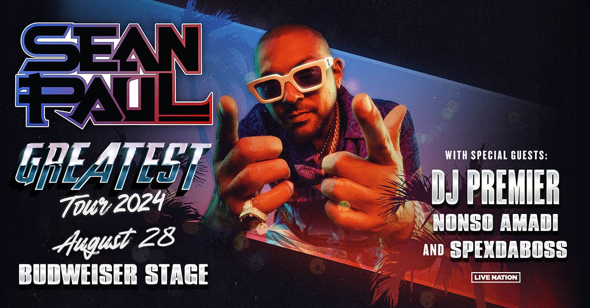 Sean Paul: Greatest Tour 2024 Sean Paul: Greatest Tour 2024