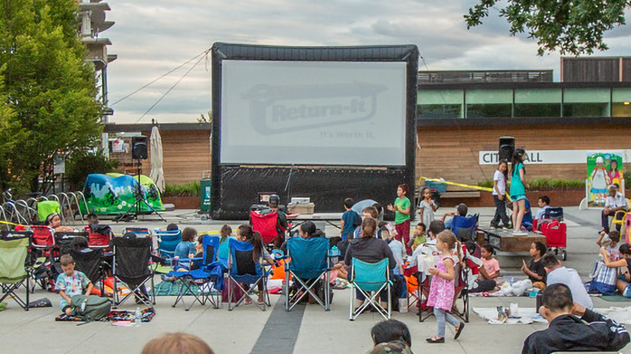 Movies at Civic Plaza - North Vancouver