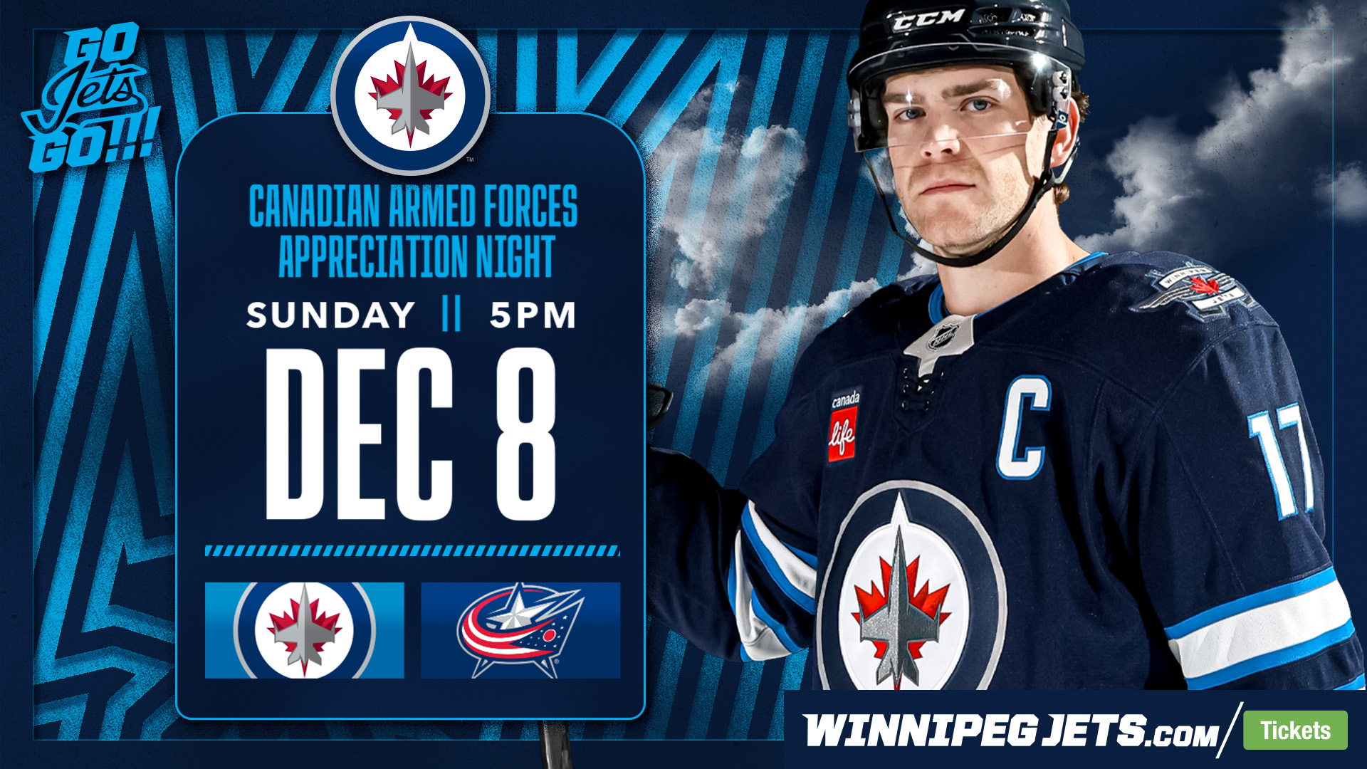 Winnipeg Jets vs. Columbus Blue Jackets