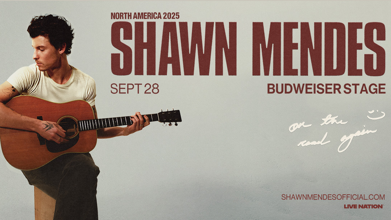 Shawn Mendes at Budweiser Stage