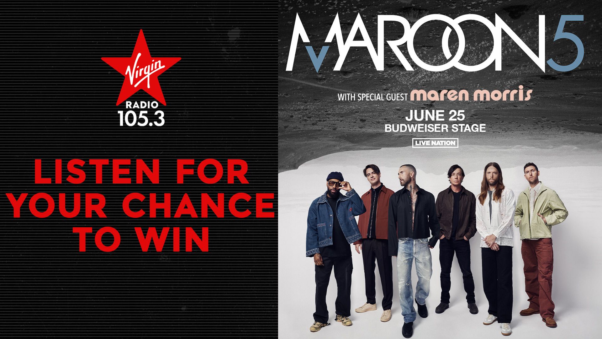 Virgin Mornings - Maroon 5 Live In Concert (Toronto)