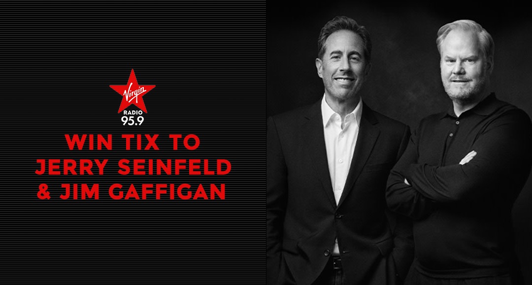 Win tix to Jerry Seinfeld + Jim Gaffigan