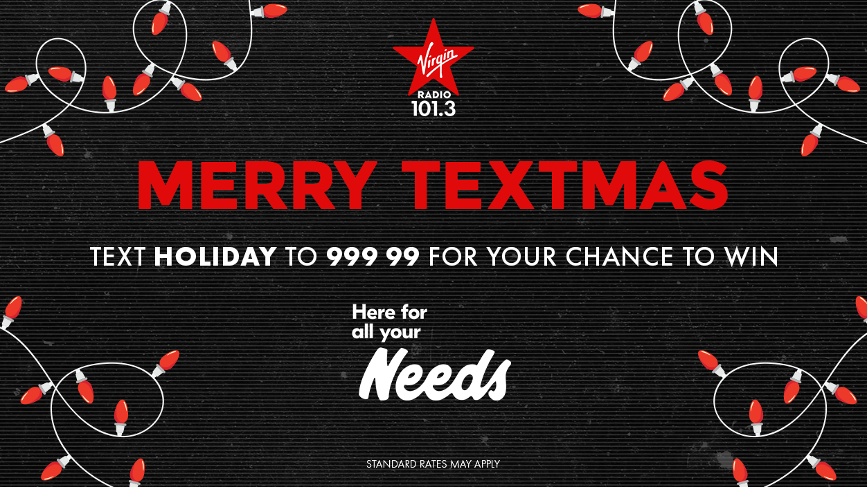 Merry Textmas from Virgin Radio and Needs & Fast Fuel!