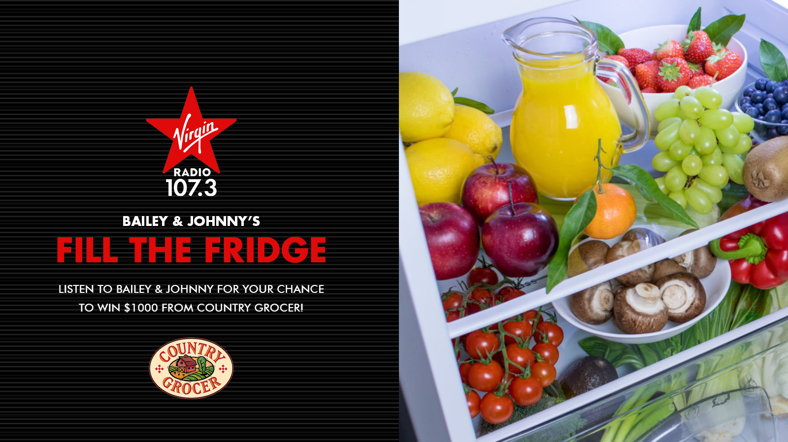 Bailey and Johnny's Fill The Fridge